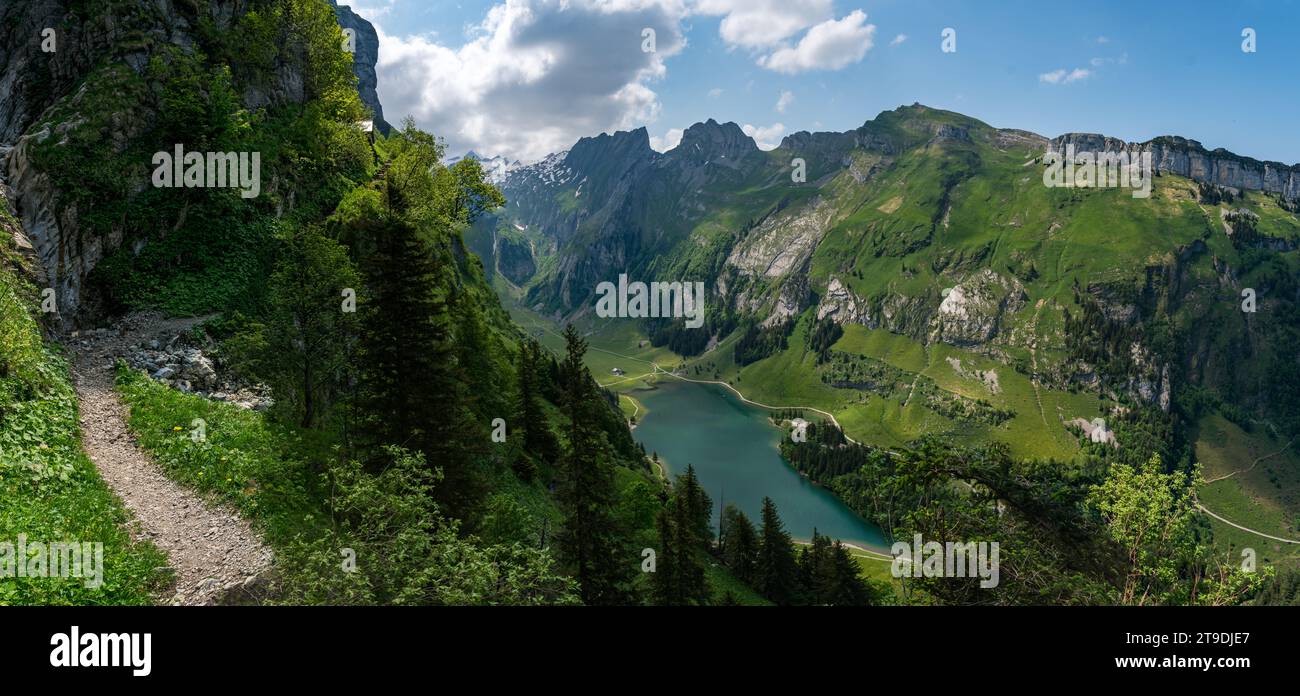 Wonderful hike in the Alpstein mountains from Wasserauen to Meglisalp ...