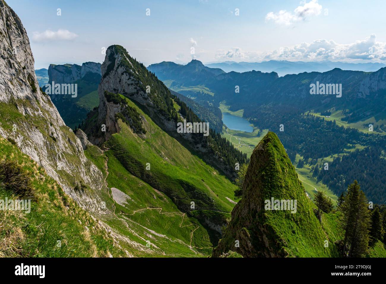 Wonderful hike in the Alpstein mountains from Wasserauen to Meglisalp ...