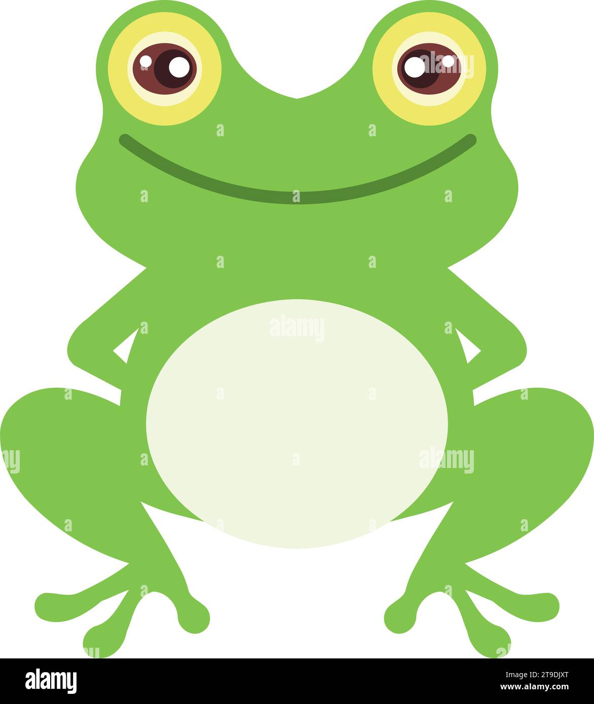 young frog cartoon Stock Vector Image & Art - Alamy