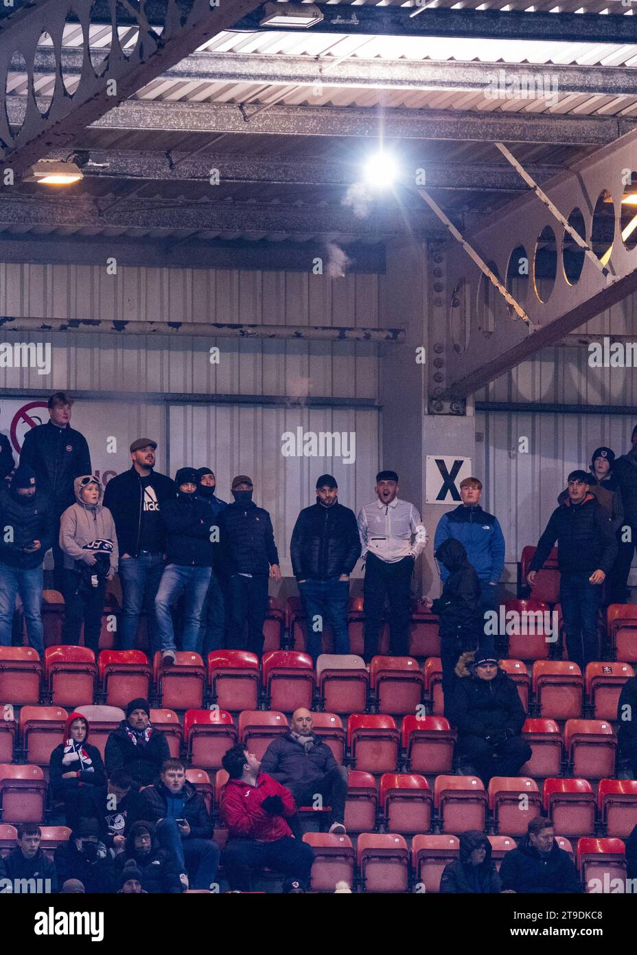 Raith rovers fans in hi-res stock photography and images - Alamy