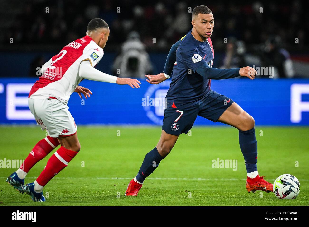 Kylian MBAPPE Of PSG During The French Championship Ligue 1 Football Kylian MBAPPE Of PSG During The French Championship Ligue 1 Football