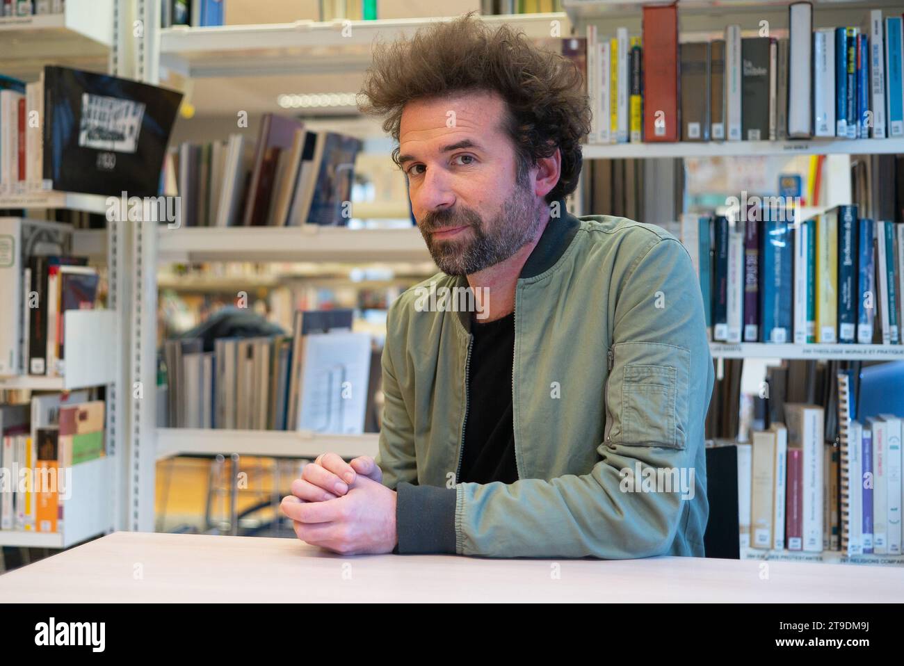 French film director cyril dion poses during the portrait sessio hi-res ...