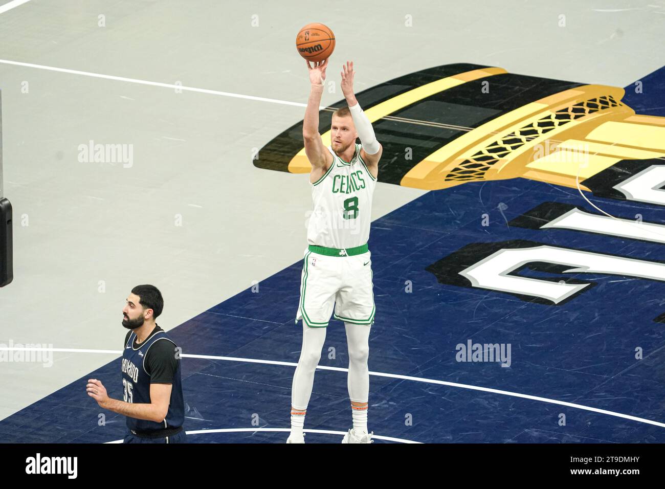 Kristaps porzingis boston hi-res stock photography and images - Alamy