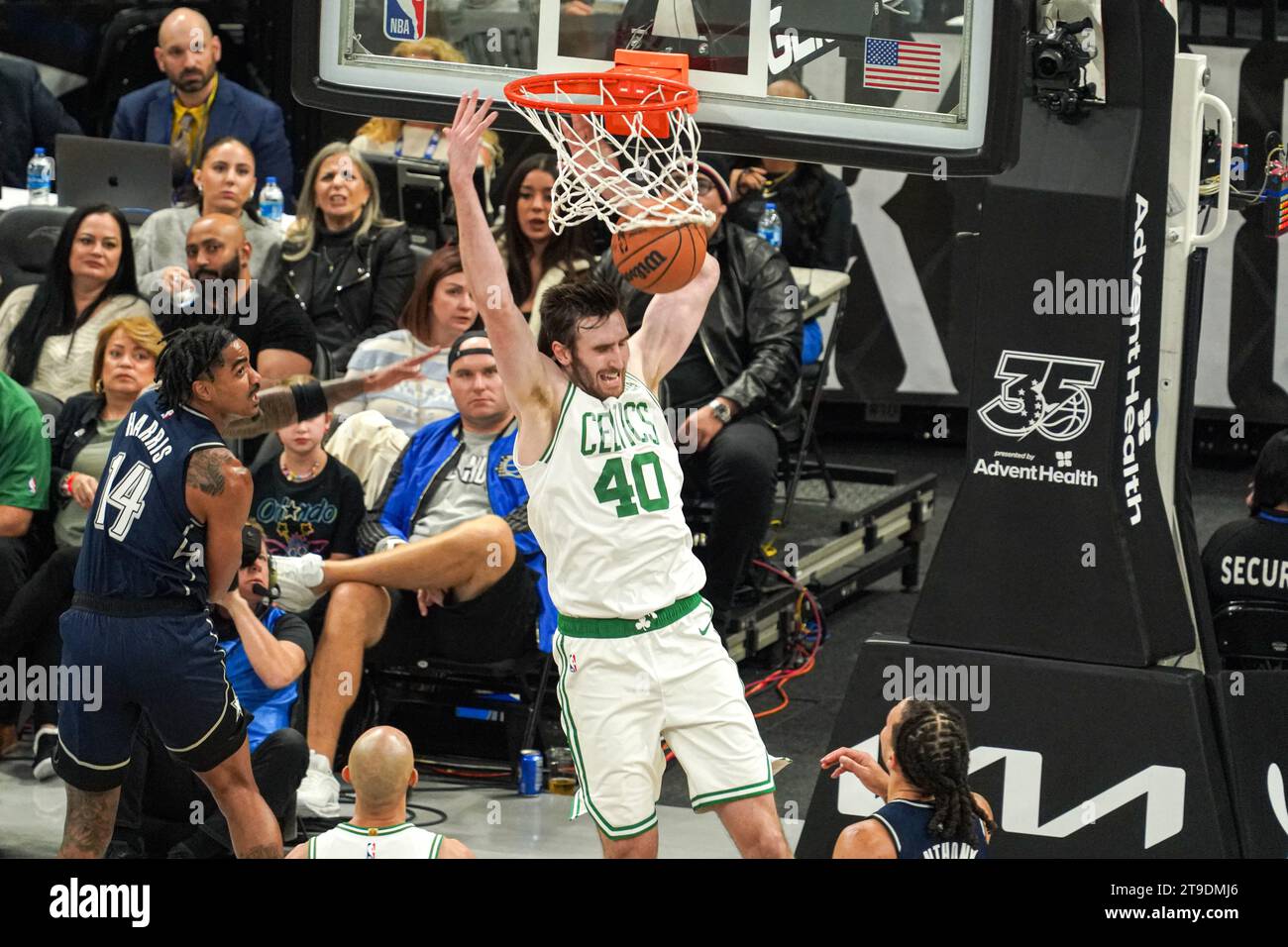 Orlando, Florida, USA, November 24, 2023, Boston Celtics center Luke ...