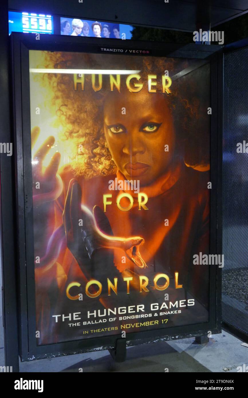 Los Angeles, California, USA 22nd November 2023 The Hunger Games The ...
