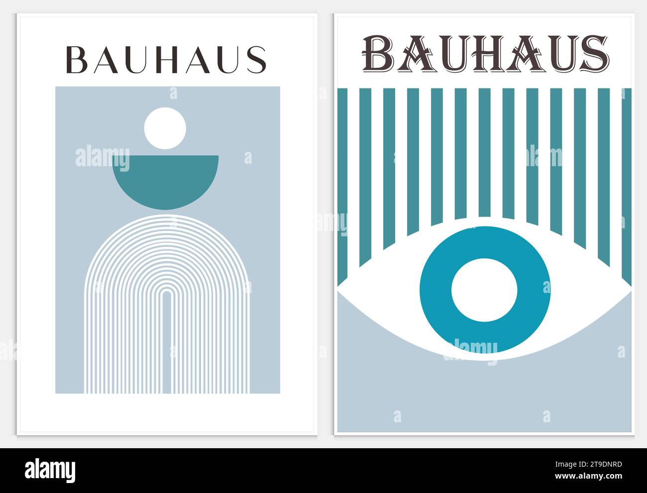 Contains Abstract Art Set in bauhaus style, Decorative Modern Art ...