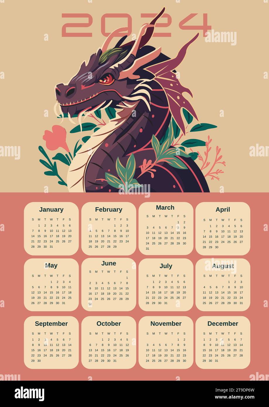 Zodiac dragon calendar - Horoscopeaz.com