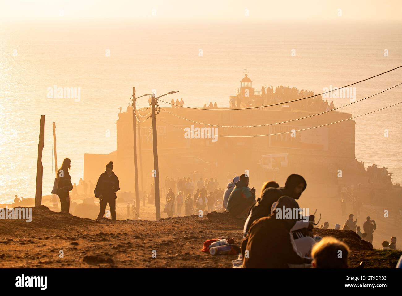 Nazare, Portugal: Surf Competition, The Nazaré Tow Challenge Stock ...