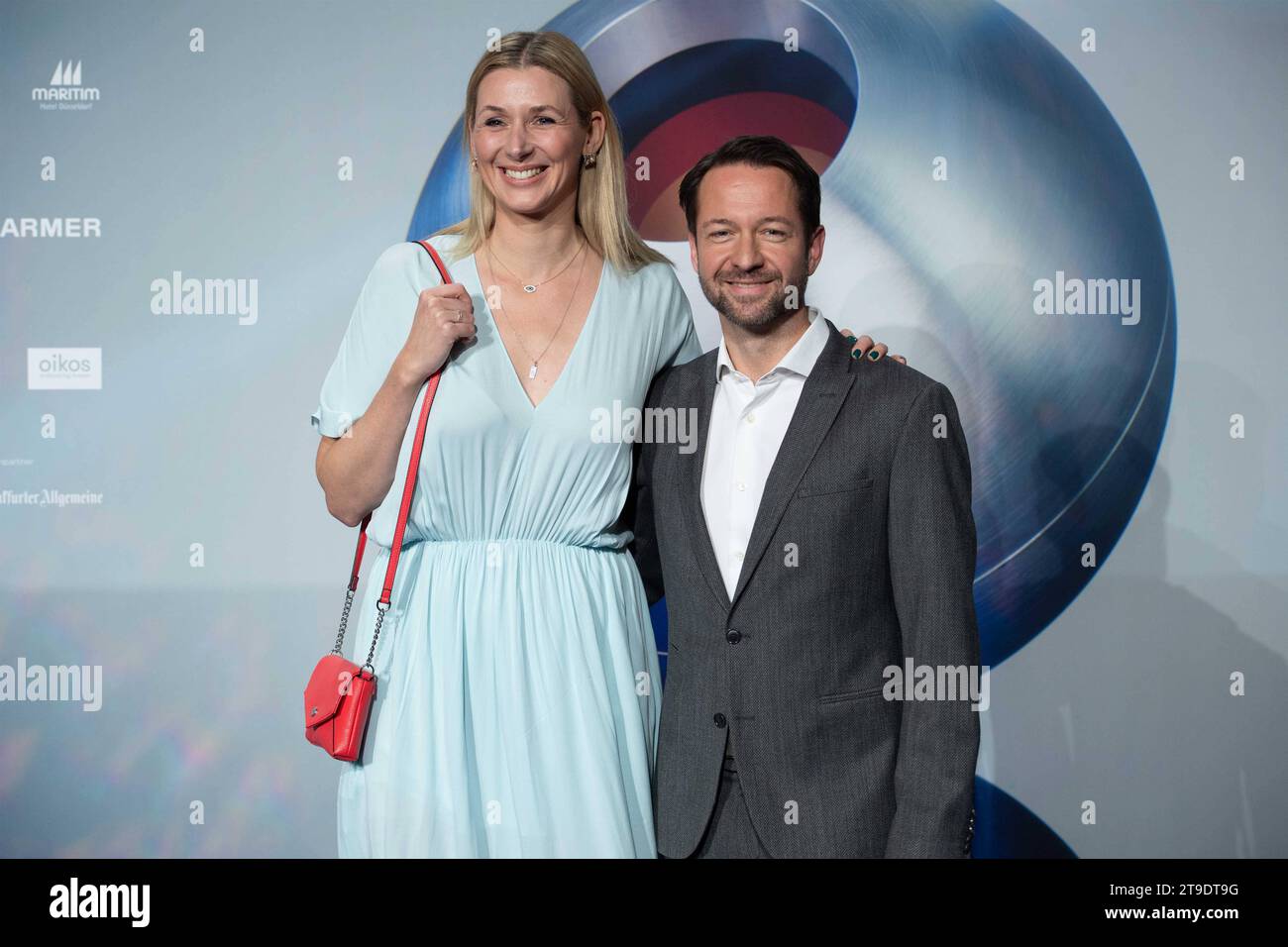 Andrea GERHARD, Schauspielerin, und David BEHLE, Roter Teppich, Red ...