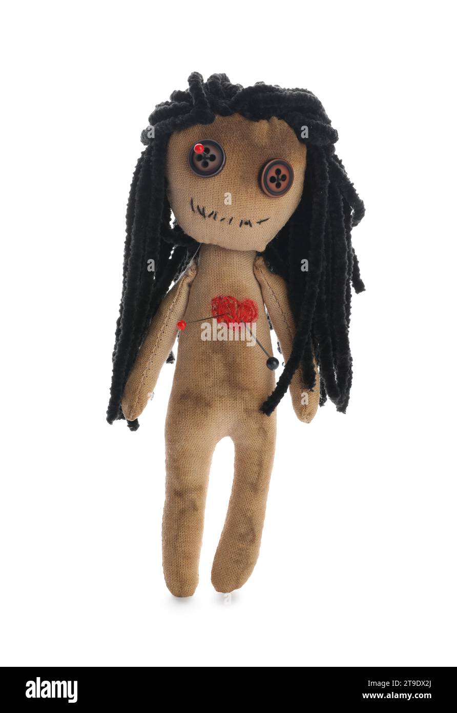 Scary voodoo doll black Cut Out Stock Images & Pictures - Alamy