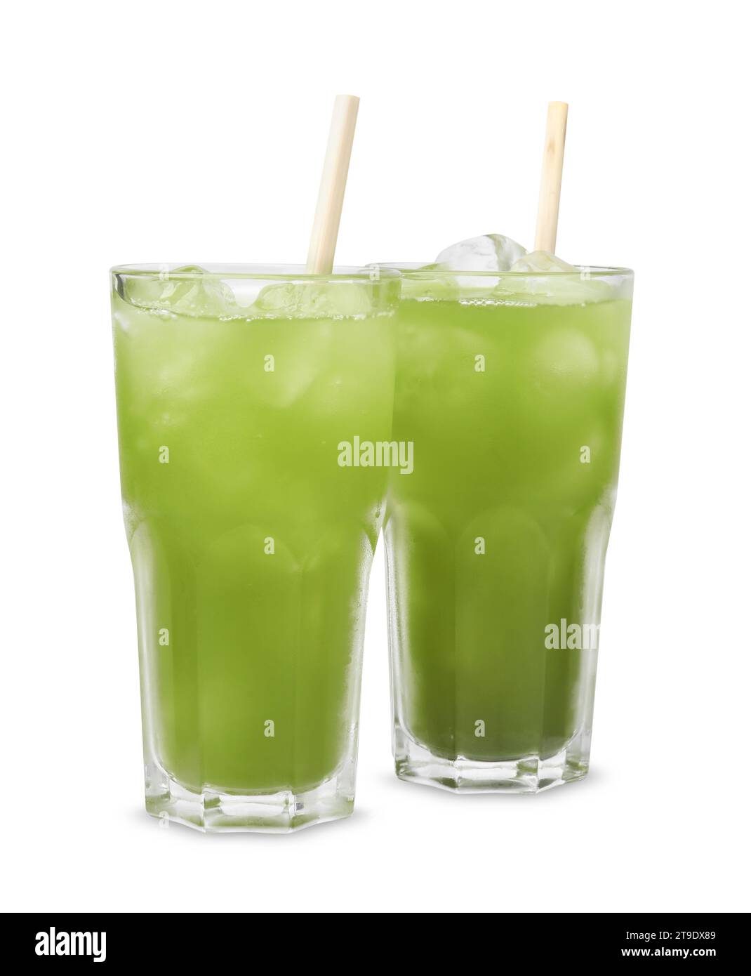 Matcha iced tea Cut Out Stock Images & Pictures - Alamy