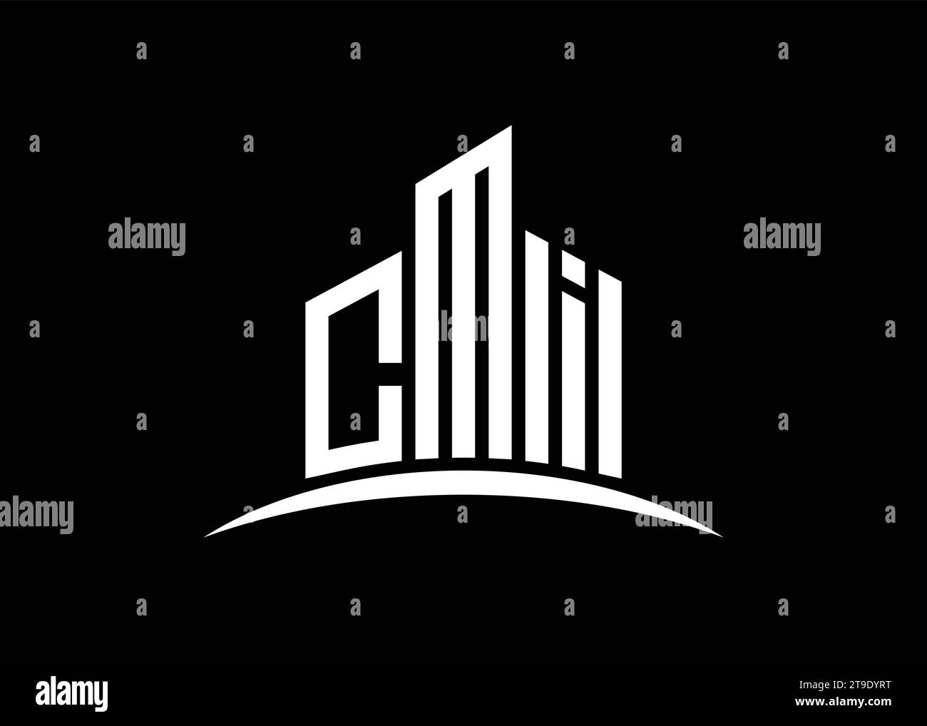 Letter c m i house logo hi-res stock photography and images - Alamy