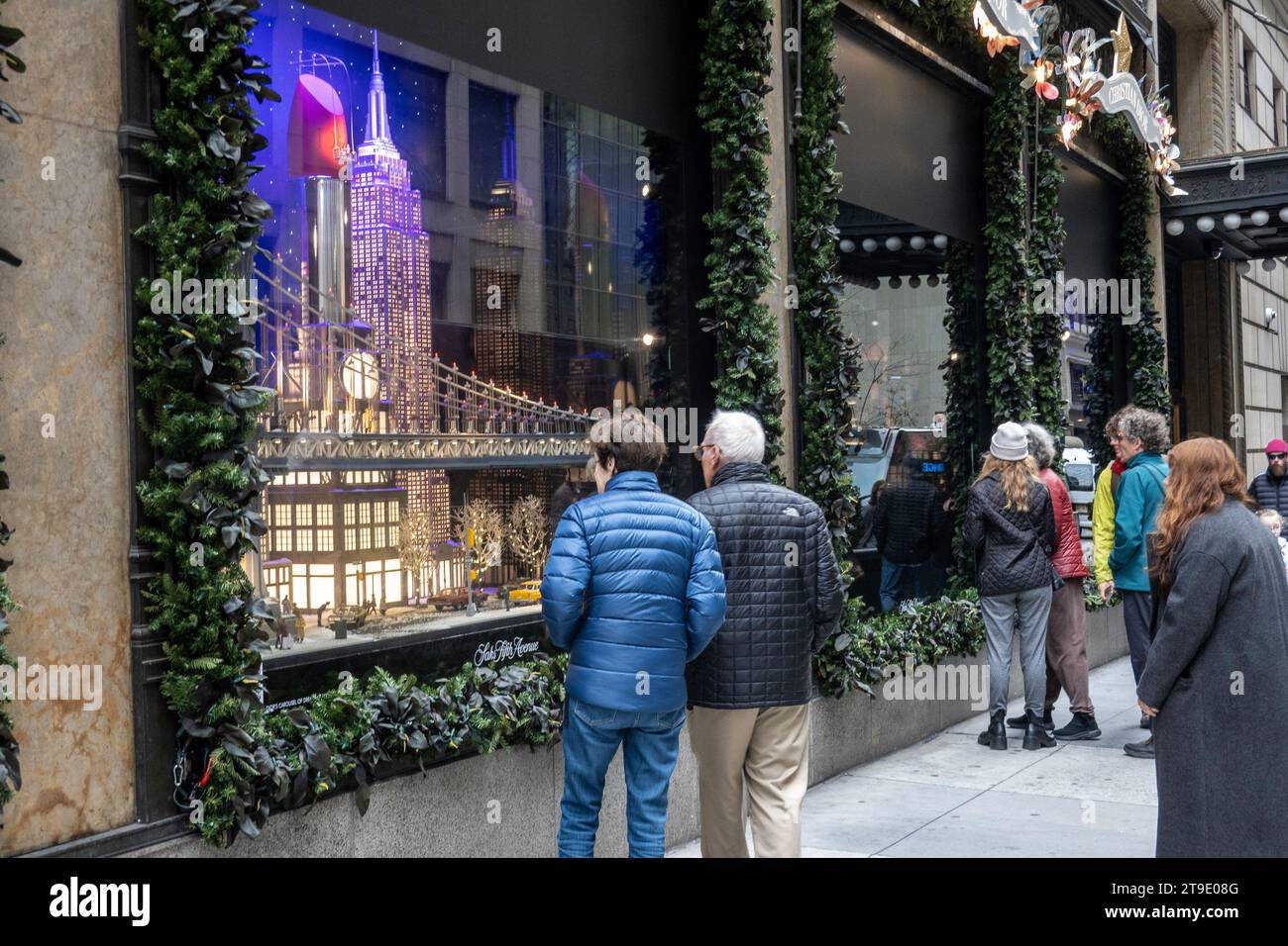 Christian Dior's carousel of dreams is the theme for the Saks Fifth ...