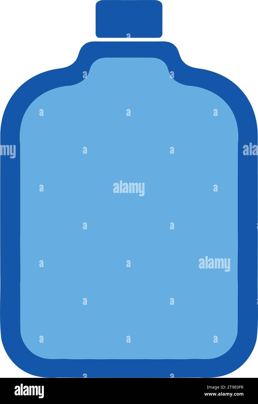 bottle gallon on white background Stock Vector Image & Art - Alamy