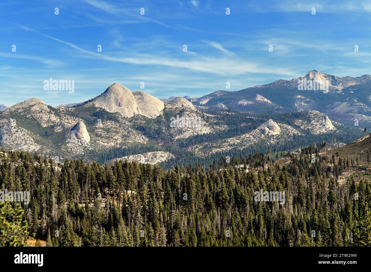 Yosemite National Park, California, USA. A spectacular view of the ...