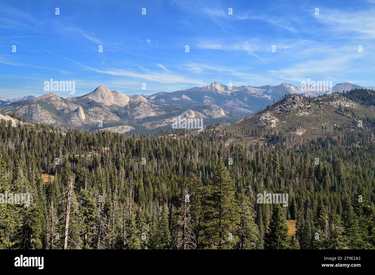 Yosemite National Park, California, USA. A spectacular view of the ...