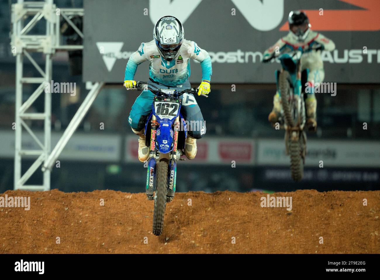 Melbourne, Australia, 24 November, 2023. Luke Zielinski driving Yamaha ...