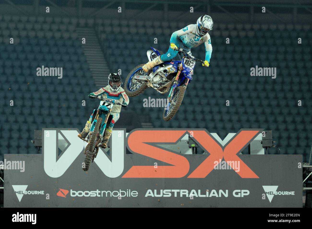 Melbourne, Australia, 24 November, 2023. Luke Zielinski driving Yamaha ...