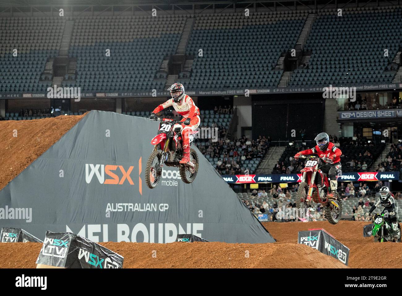 Melbourne, Australia, 24 November, 2023. Wilson Todd driving Honda in ...