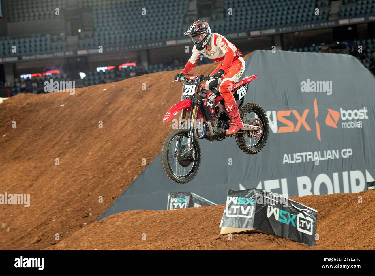 Melbourne, Australia, 24 November, 2023. Wilson Todd driving Honda in ...