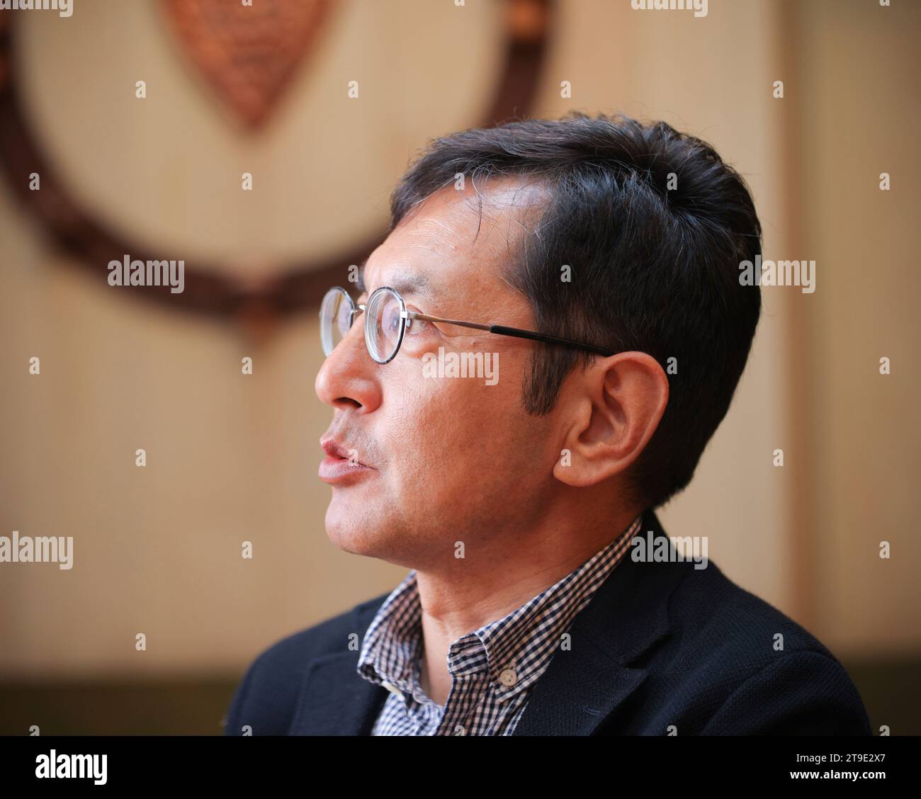 Japanese director Goro Miyazaki, the Tokuma Memorial Cultural ...