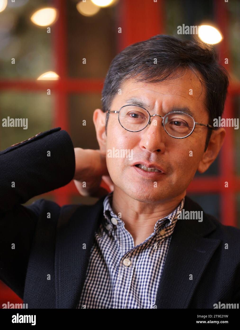 Japanese director Goro Miyazaki, the Tokuma Memorial Cultural ...