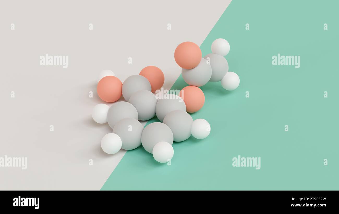 Aspirin drug molecule, illustration Stock Photo - Alamy