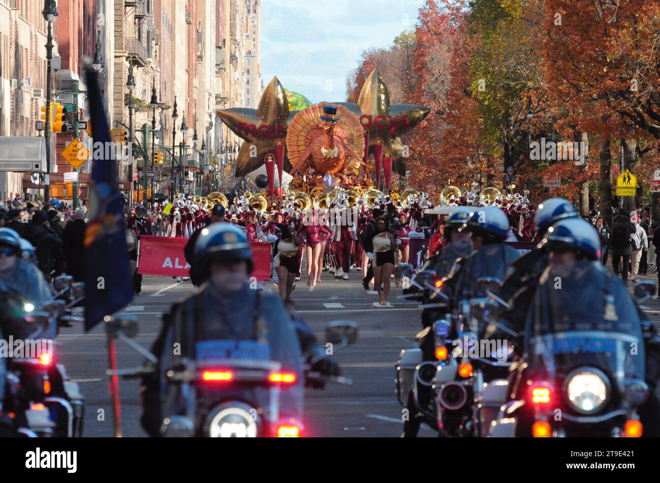 New York City, United States. 23rd Nov, 2023. Members of the New York ...