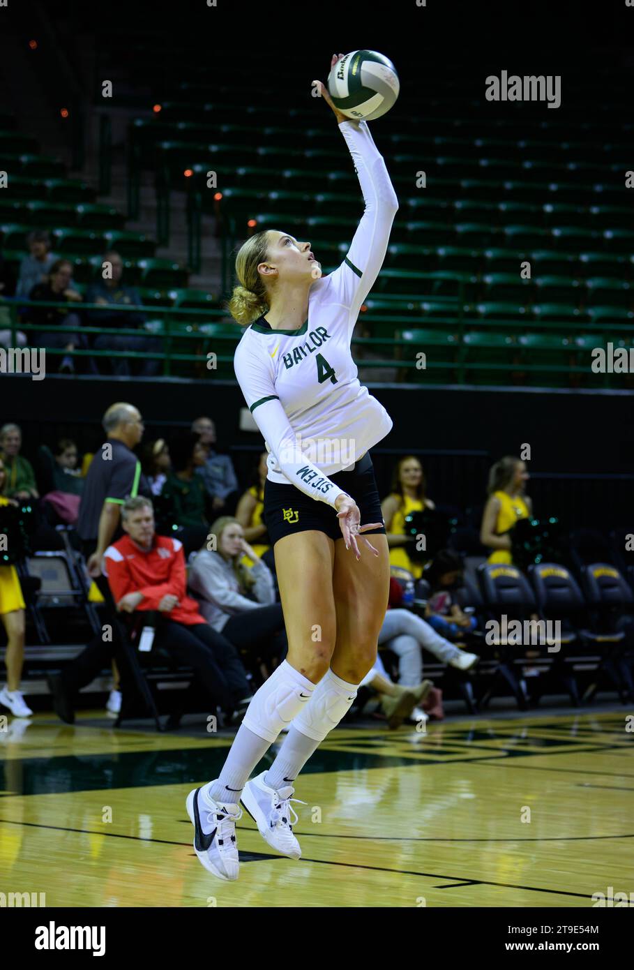 Ferrell Center Waco, Texas, USA. 22nd Nov, 2023. Baylor opposite Allie ...