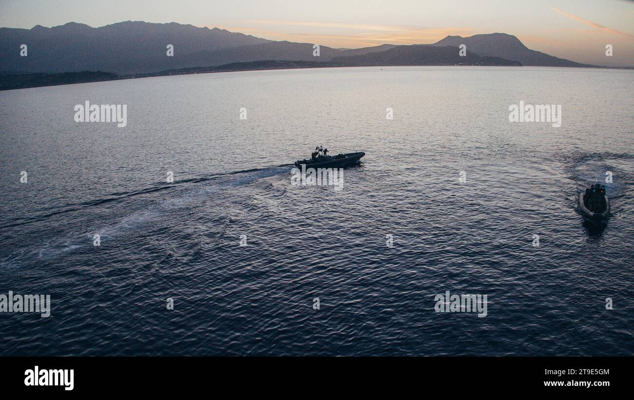 U.S. Marines with the 26th Marine Expeditionary Unit (Special ...