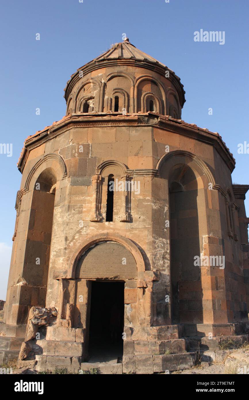 St. Gregory (Abughamrents) Church at Ani, Turkey Stock Photo - Alamy