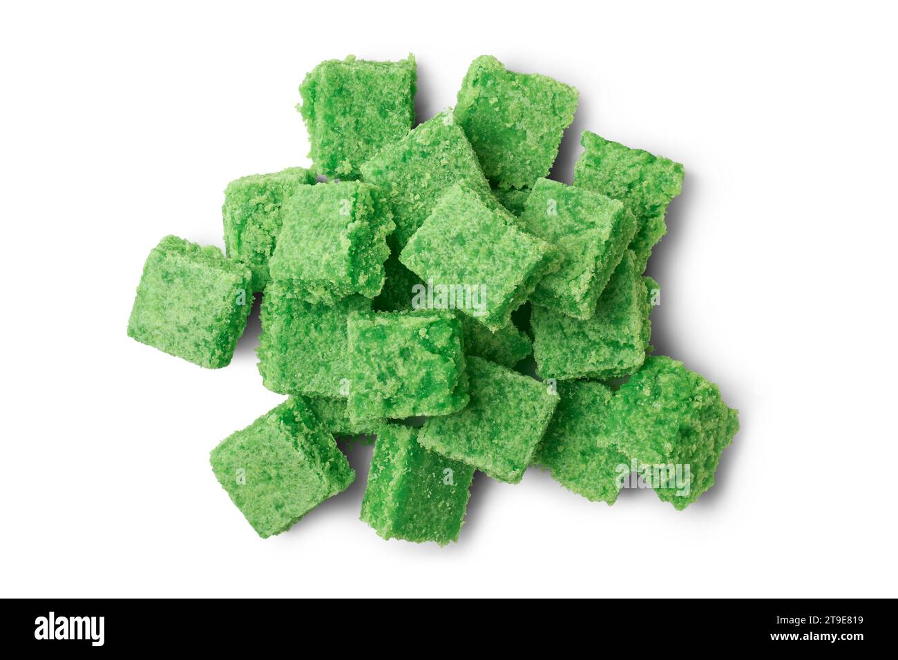 pile of colorful coconut toffees, delicious and sweet confectionery ...