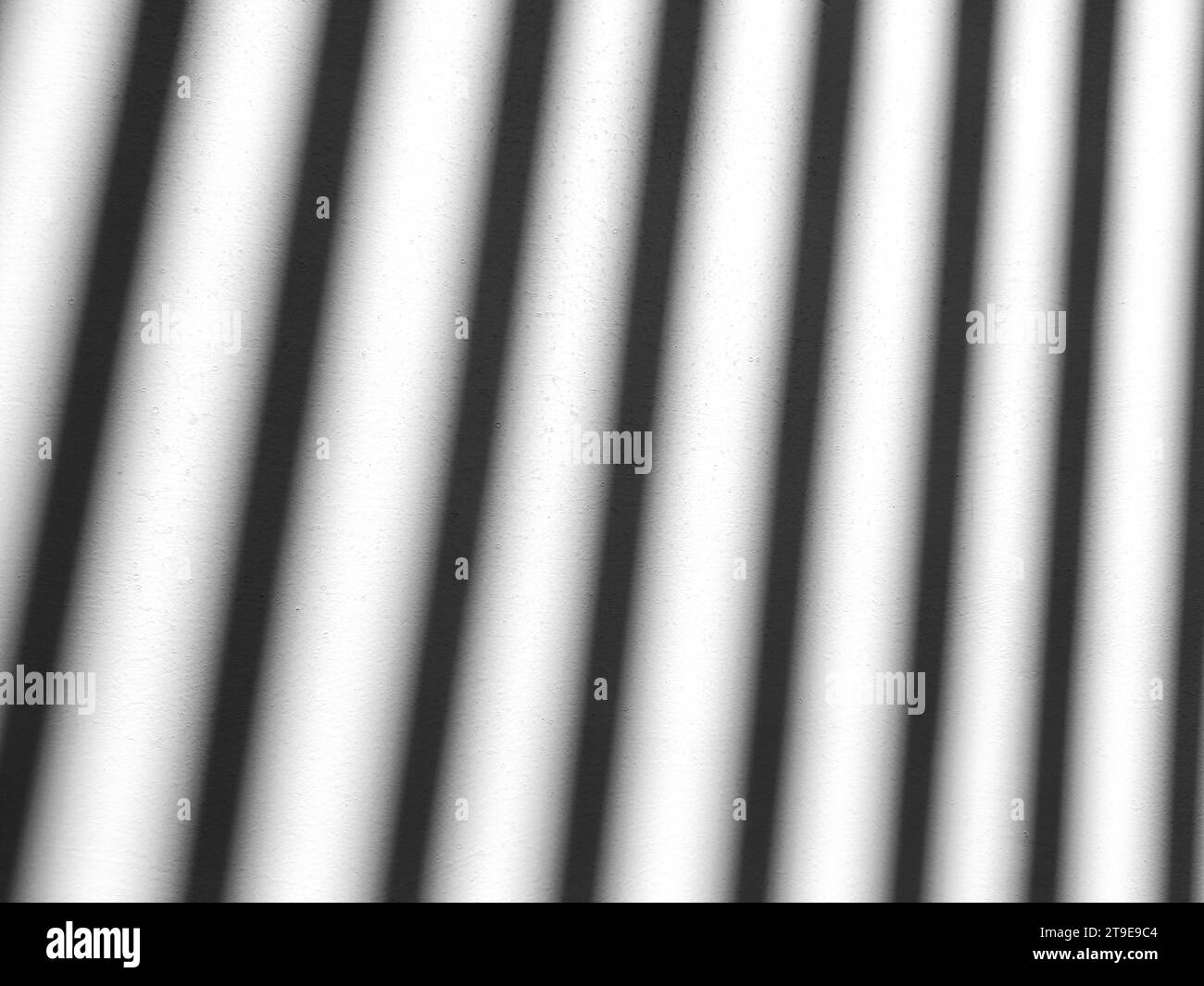 Window shadow drop on white wall background. Sunlight architecture ...