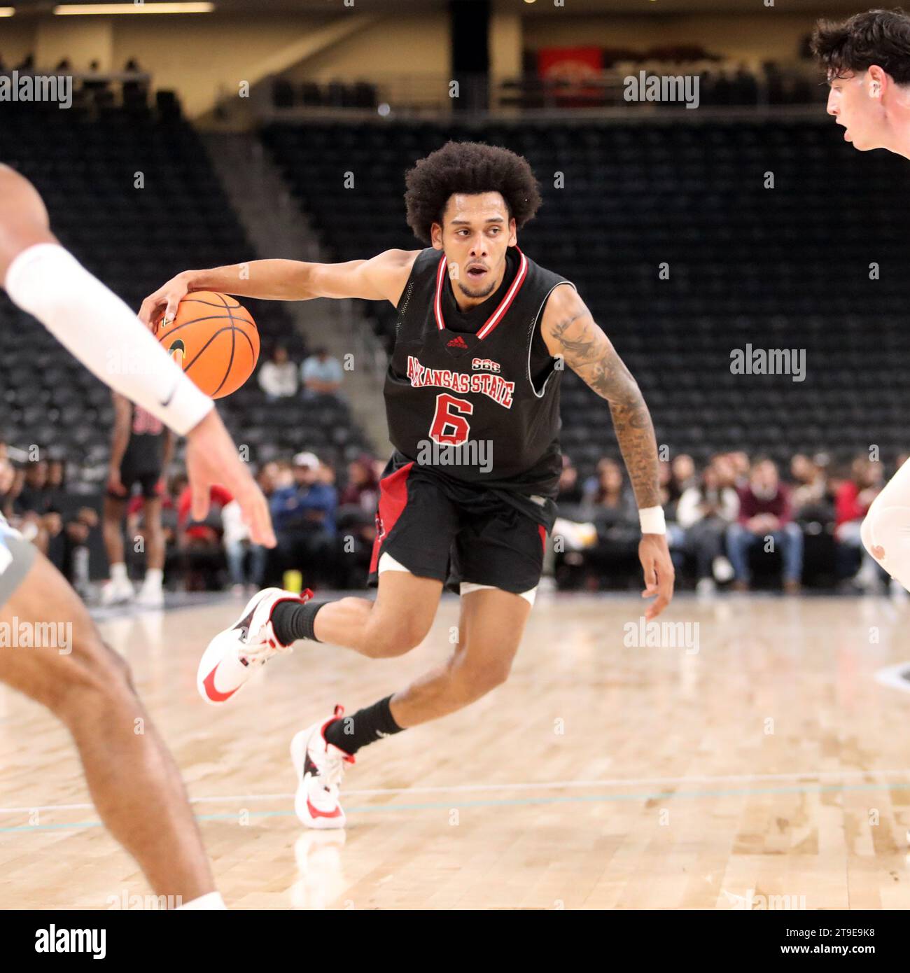 November 24, 2023 - Arkansas State Red Wolves guard Taryn Todd #6 ...