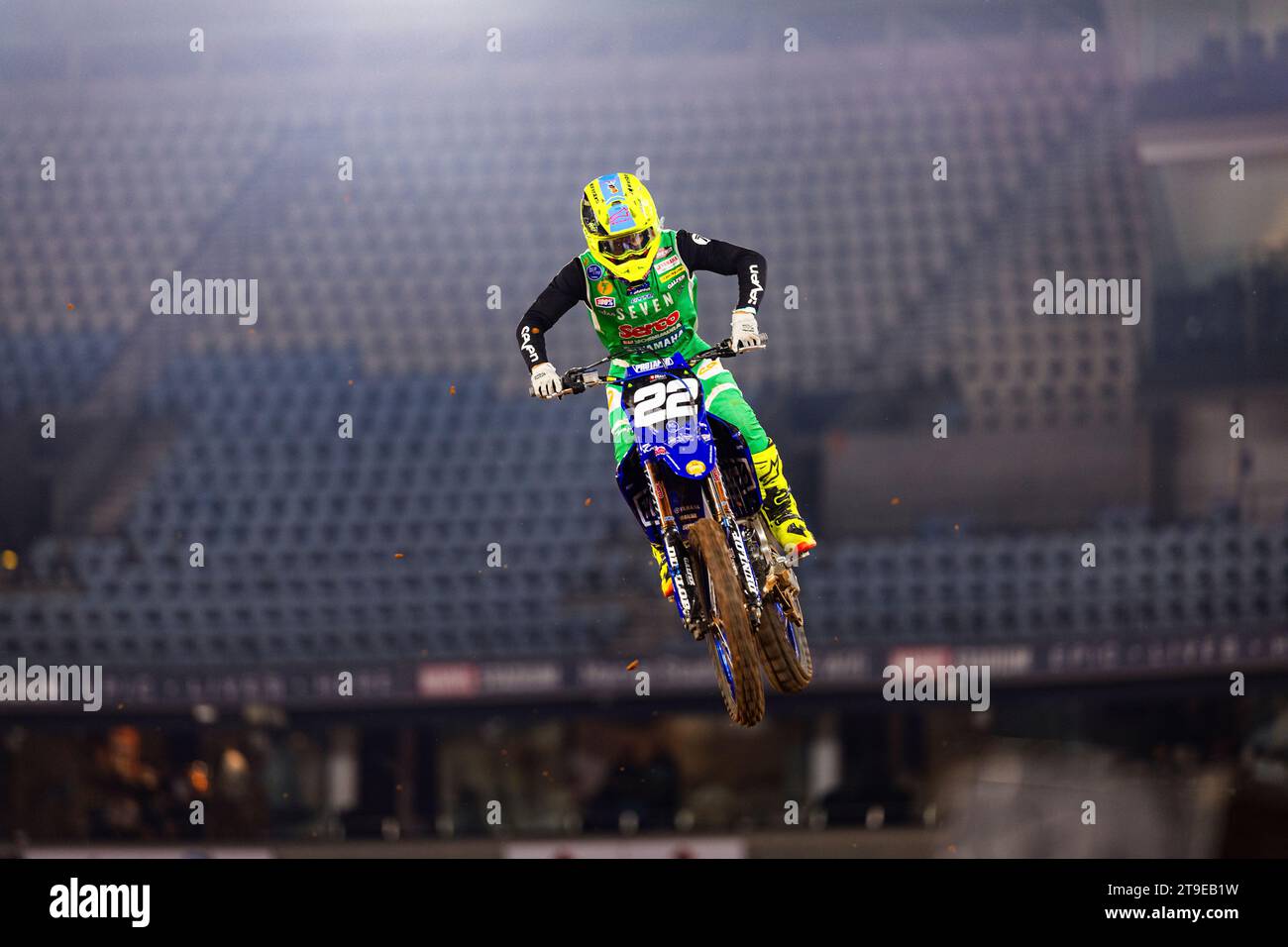 MELBOURNE, AUSTRALIA - NOVEMBER 24: Australian Supercross class SX2 ...