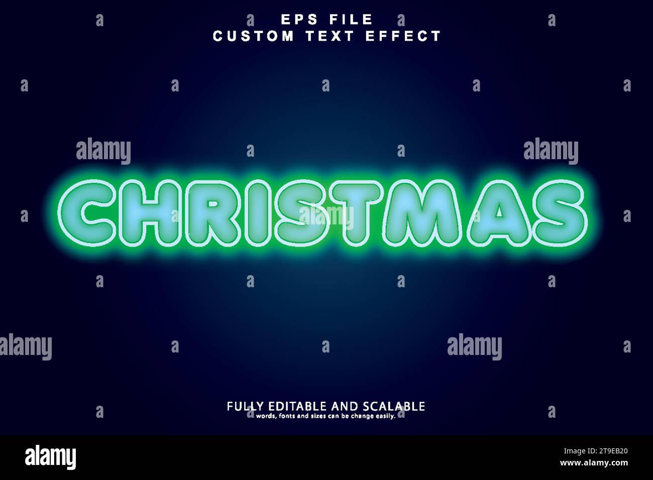 Christmas the effect Stock Vector Images - Alamy
