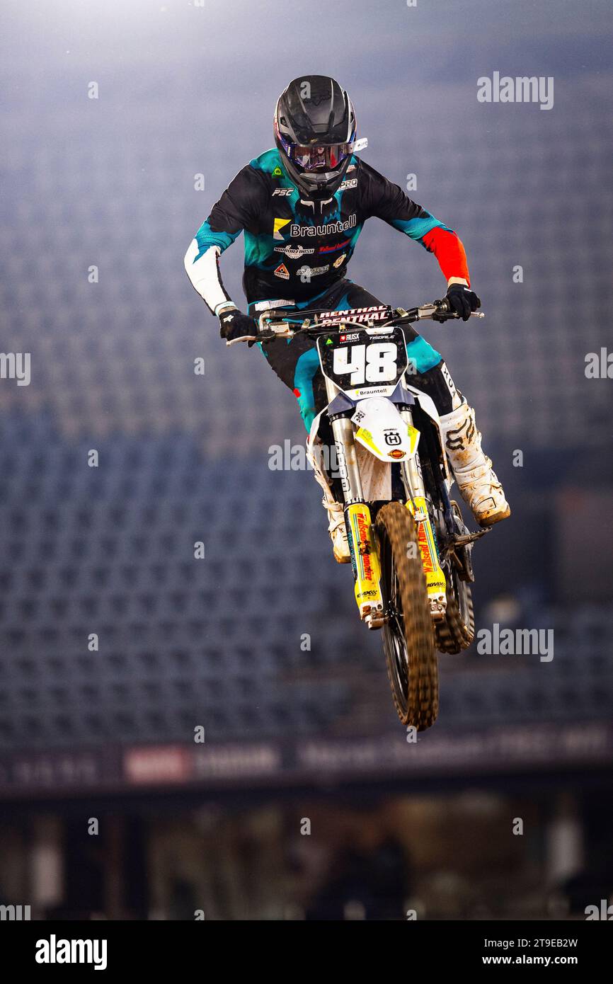 MELBOURNE, AUSTRALIA - NOVEMBER 24: Luke Tisdale driving Husqvarna for ...