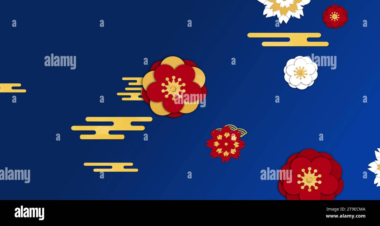 Chinese pattern background hi-res stock photography and images - Alamy