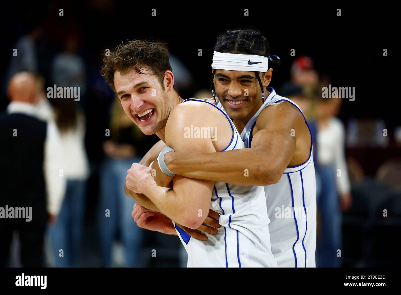 LAS VEGAS, NV - NOVEMBER 24: Brigham Young University Cougars guard ...