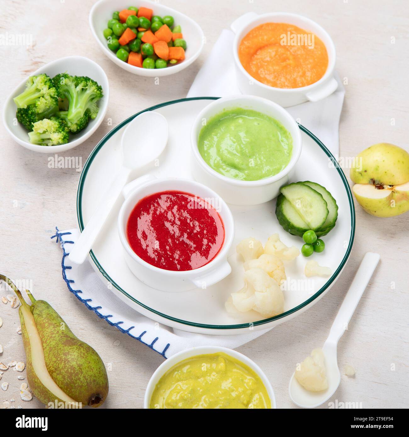 Green banana puree hi-res stock photography and images - Alamy