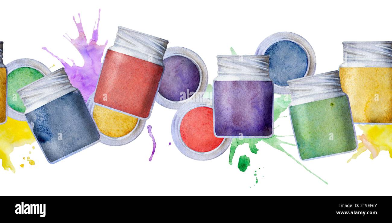 Tempera colours and ink hi-res stock photography and images - Alamy