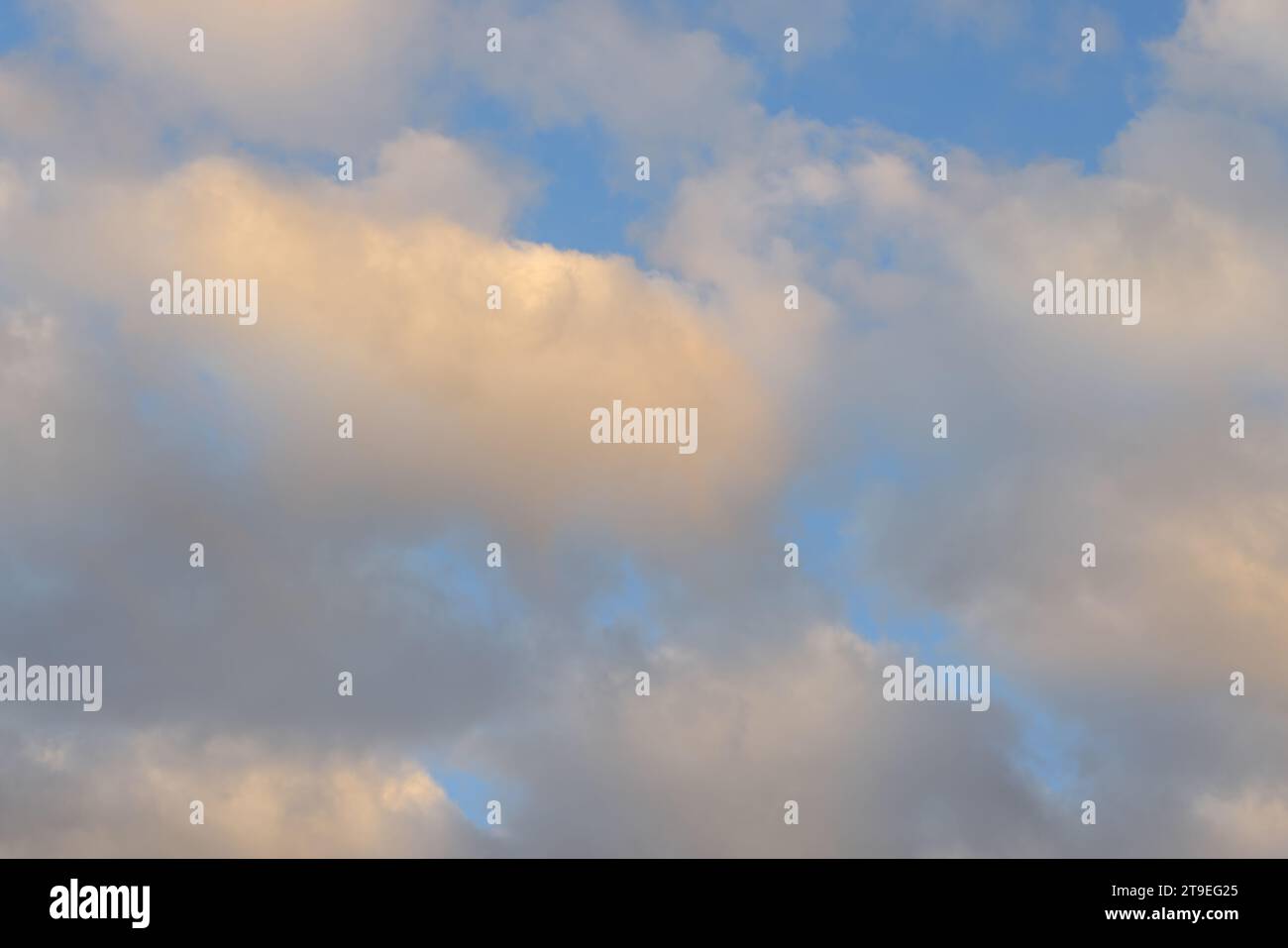 colorful, natural clouds at dawn, beautiful background Stock Photo - Alamy