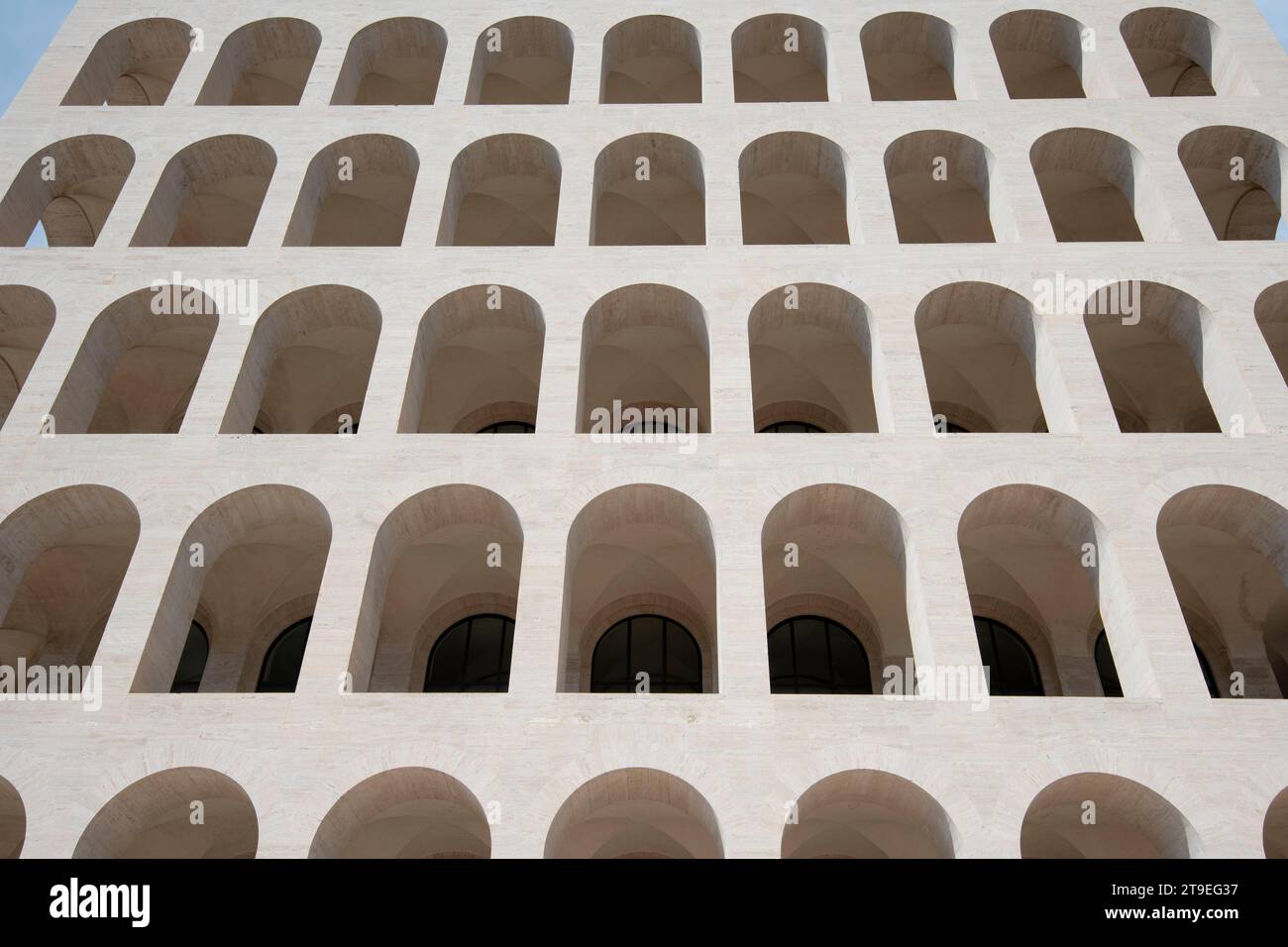 Fascist Building from WWII Era - Italy Stock Photo - Alamy