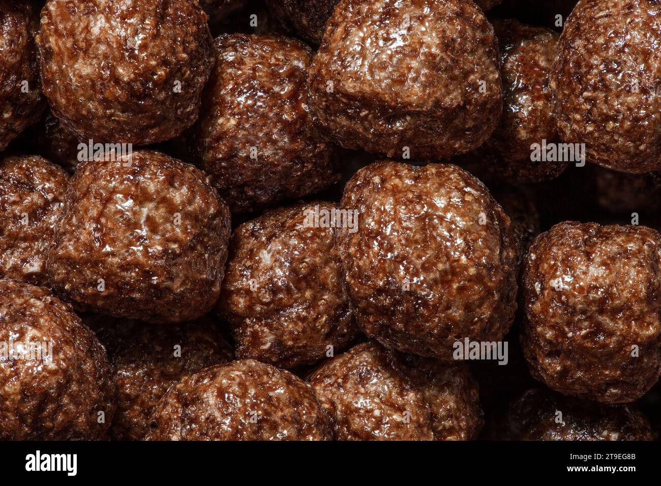 Cereal chocolate balls background texture hi-res stock photography and ...