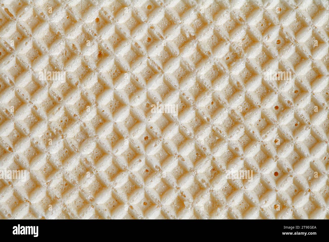 Wafer, square surface, background structure, close-up macro view Stock ...