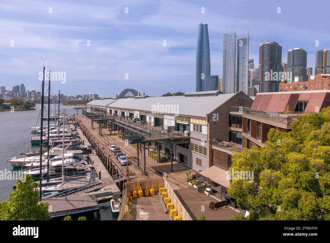 Jones Bay wharf, Sydeny, Jones Bay Stock Photo - Alamy