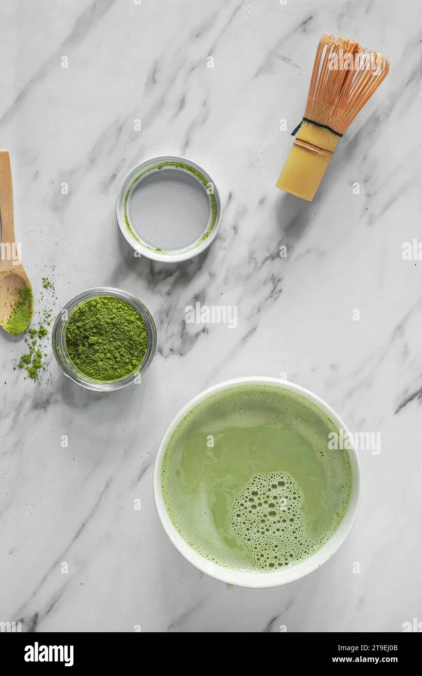 Beautiful images of matcha and matcha drinks, how to prepare matcha tea ...