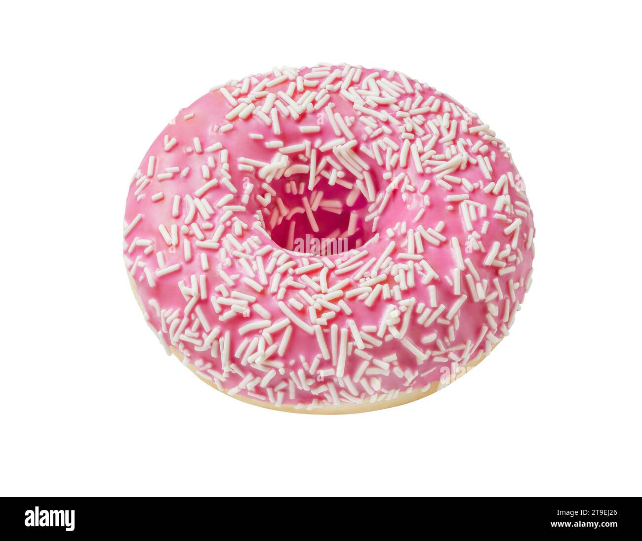 Donut isolated on white background with clipping path, element of ...