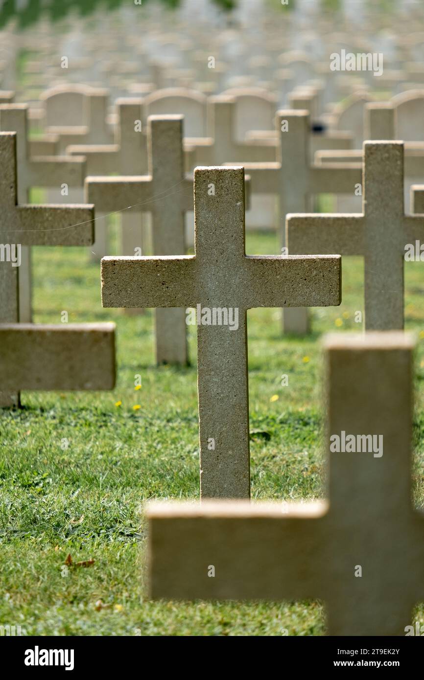 Vignemont French national cemetery, which holds the remains of 3,108 ...