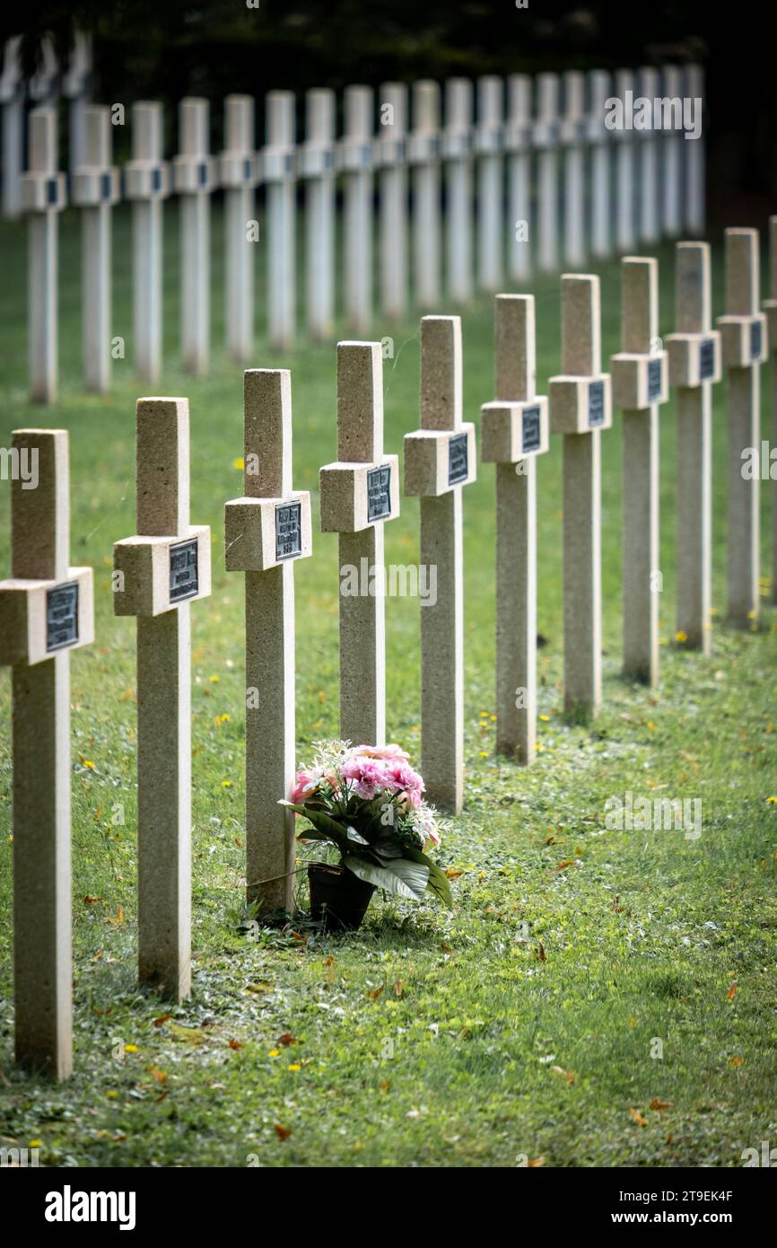 Vignemont French national cemetery, which holds the remains of 3,108 ...